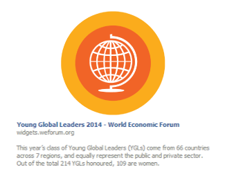 Young Global Leaders 2014 – World Economic Forum – Sony CSL